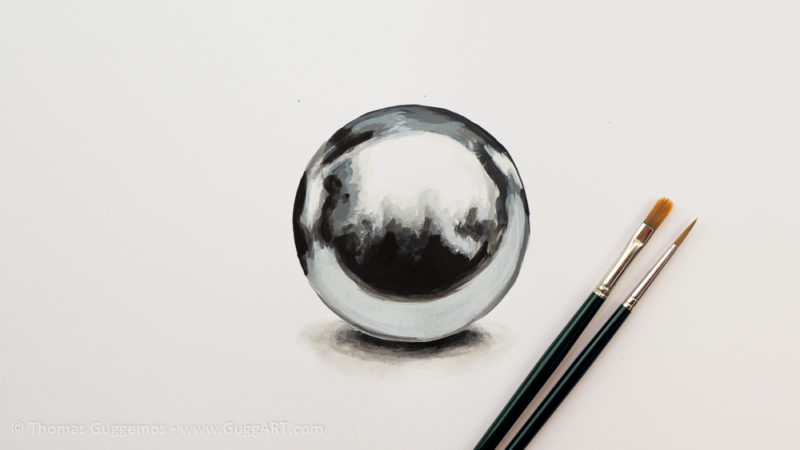 Trauben malen mit Acrylfarben - So einfach geht das