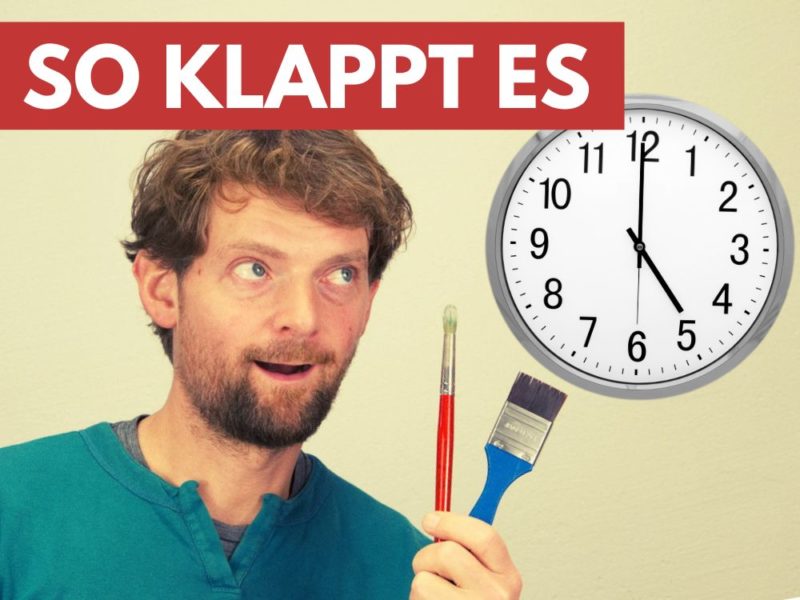 Trauben malen mit Acrylfarben - So einfach geht das