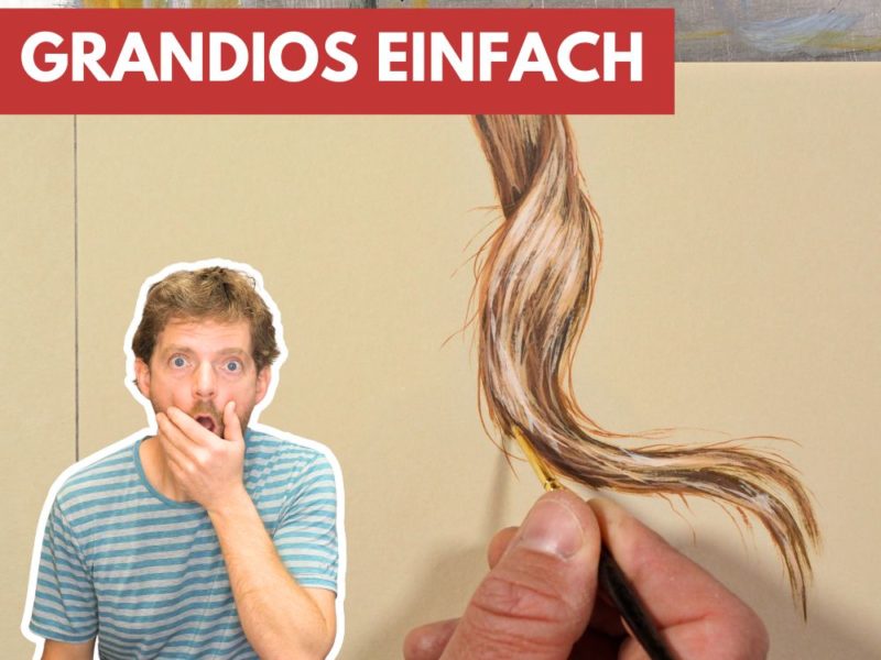 Trauben malen mit Acrylfarben - So einfach geht das